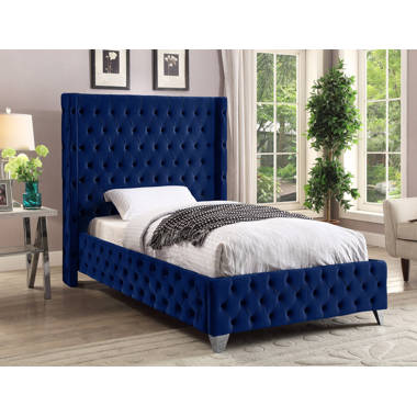 Orren Ellis Dietrich Upholstered Platform Bed Reviews Wayfair